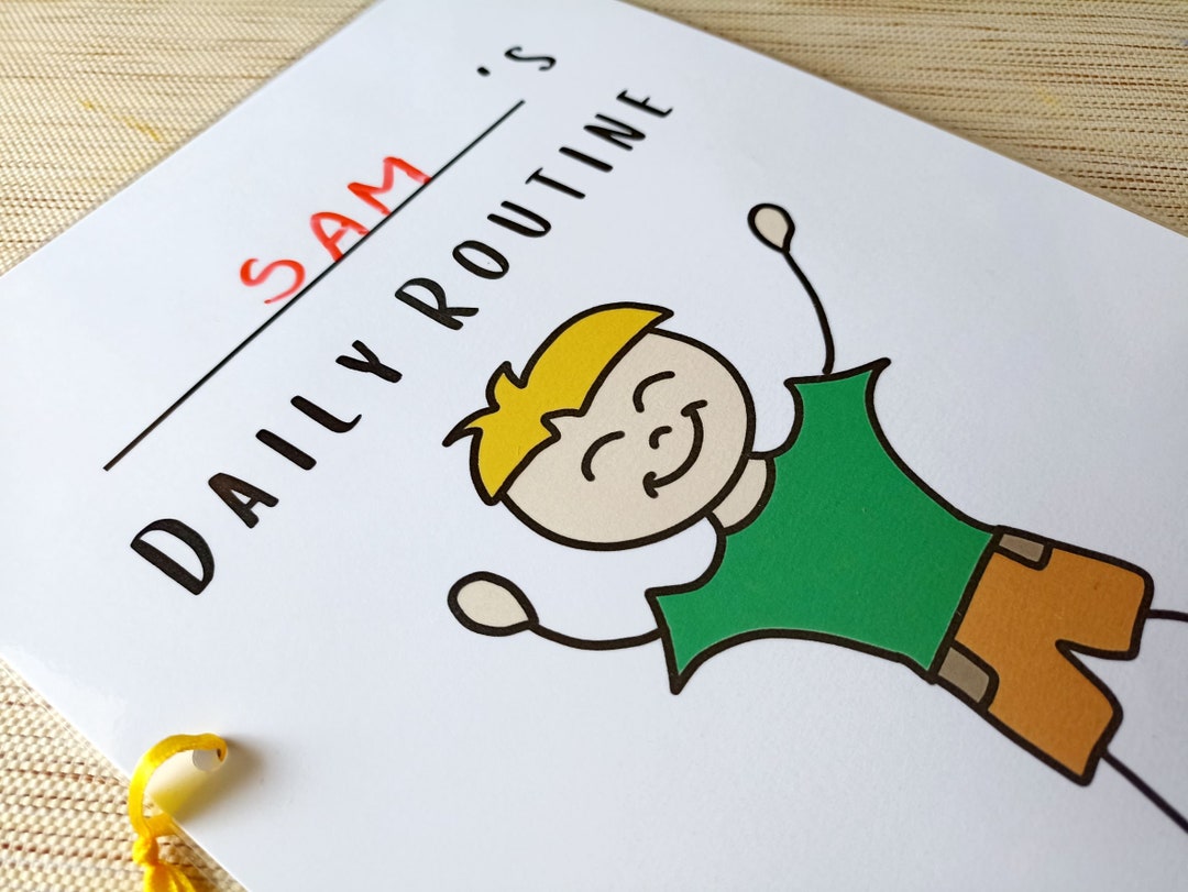 My Daily Routine Album;activities of the Day;printable Game for ...