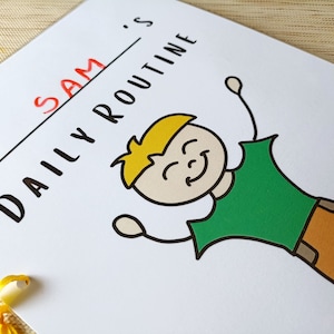 My Daily Routine Album;activities of the Day;printable Game for ...