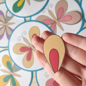 Missing Wings - Printable Game for Visual Perception, Learning Colours ...