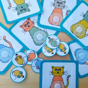 Printable Game for Teaching Colours; Observation; Perception; Matching ...