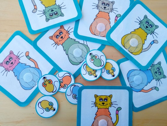 Printable Game for Teaching Colours | Etsy