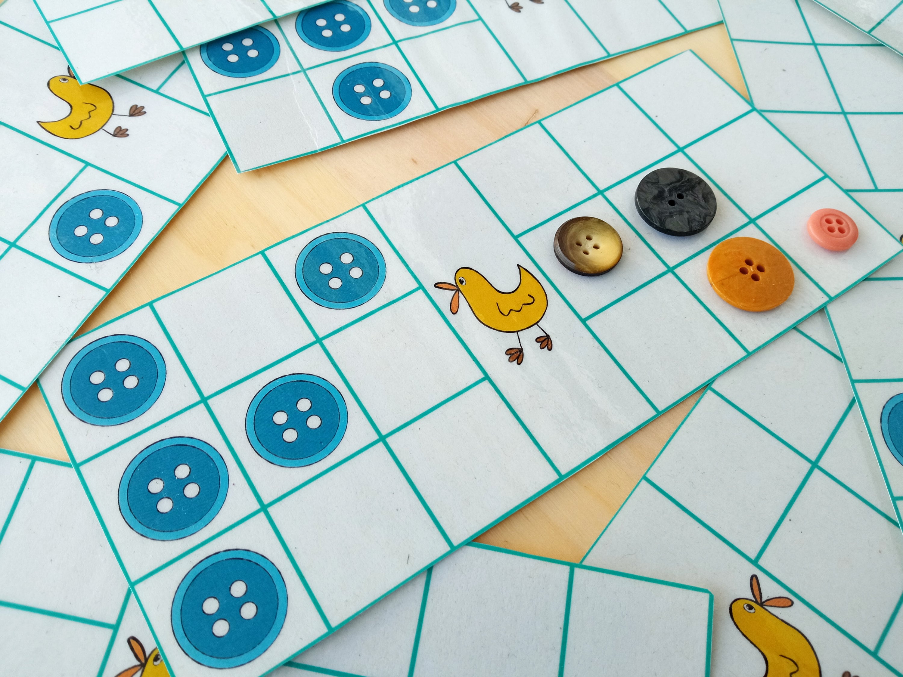 Printable Counting Game for Preschoolers and Primary Students ...