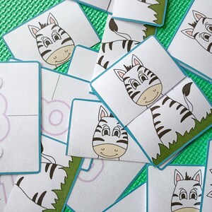 Printable Counting Game for Preschoolers and Primary Students; Count ...