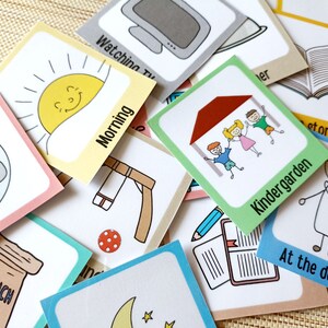 My Daily Routine Album;activities of the Day;printable Game for ...