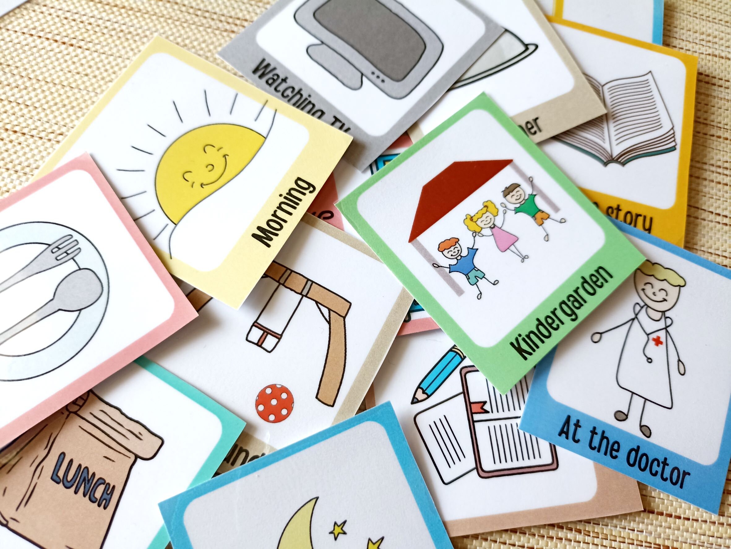 My Daily Routine Album;activities of the Day;printable Game for ...