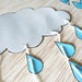 Fine Motor Skills Game; Thread the Raindrops; Cloud and Rain; Printable ...