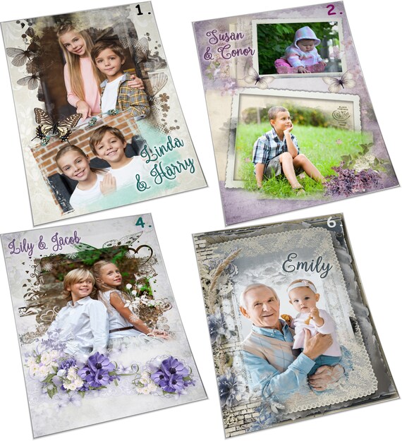 Photo Collage Poster Collage Memorial Personalised Photo - Etsy