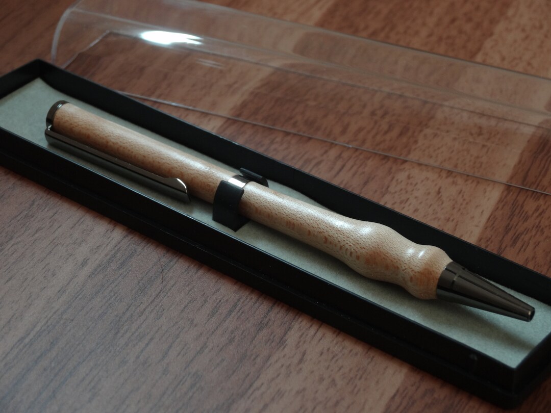 Beige Wooden Ballpoint Pen 0002 - Etsy