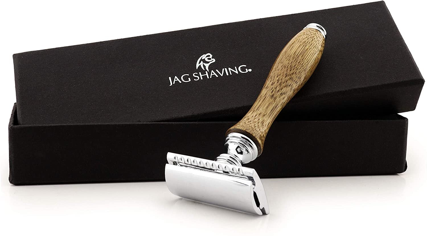 Double-sided Razor With Bamboo Handle and Genuine Leather - Etsy