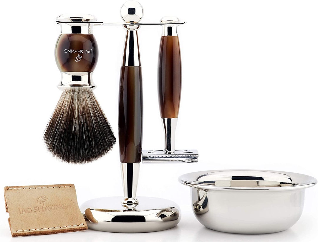 Men's Shaving Set With Double Edge Safety Shaver With - Etsy