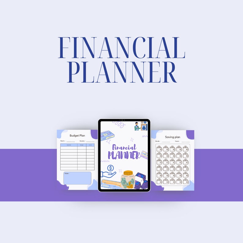 Printable Financial Planner | Printable Financial Plan | Financial ...