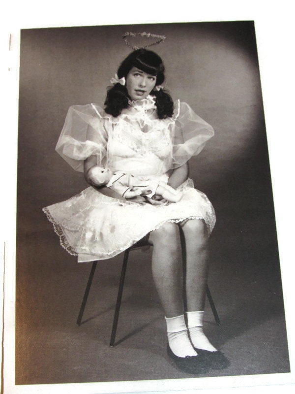 Pin up Postcards, Bunny Yeager, Bettie Page Set of Four, Reproduction ...