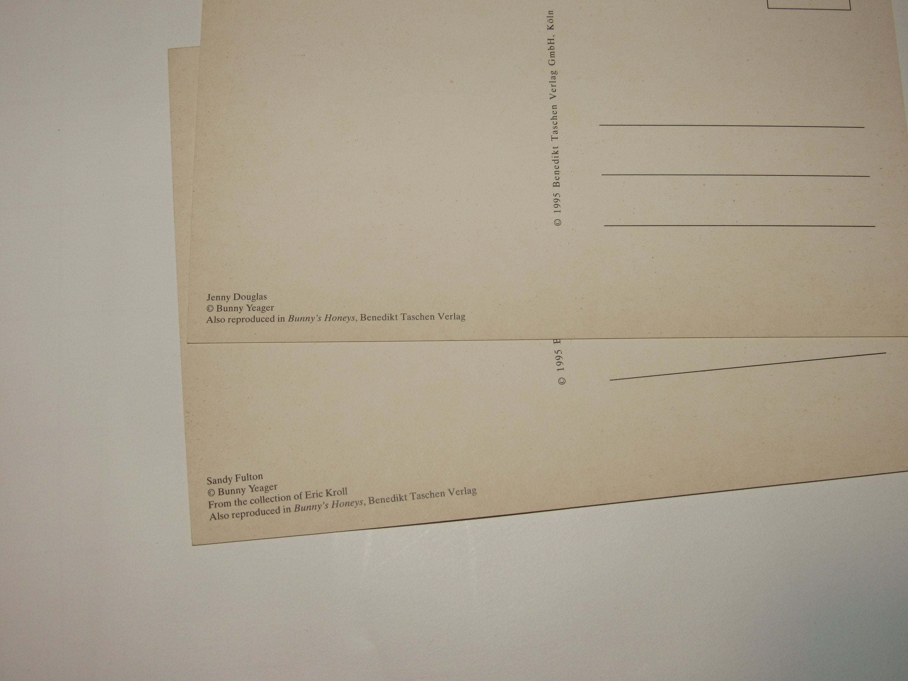 Pin up Postcards, Bunny Yeager Photographs Set of Four, Reproduction - Etsy