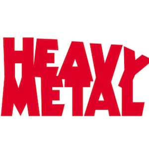Heavy Metal Logo Vinyl Decal - Etsy
