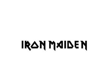 Iron Maiden Vinyl Decal - Etsy