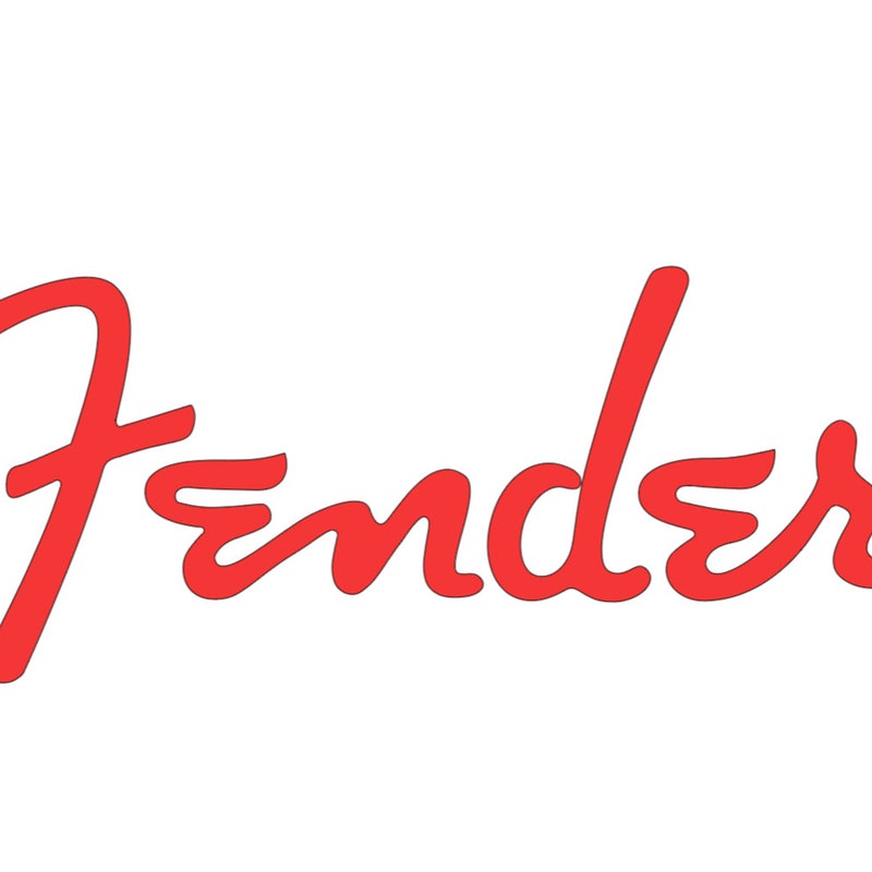 Fender Guitar Decal - Etsy