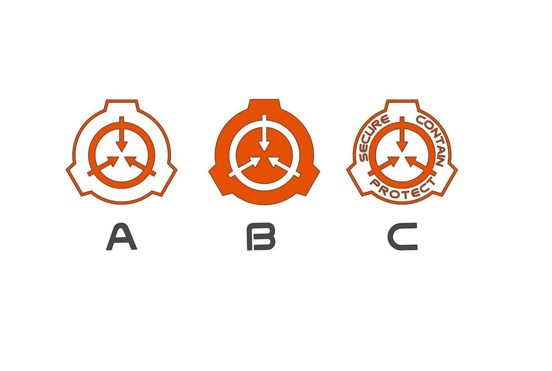 SCP Foundation Vinyl Decal - Three Styles Available - Etsy