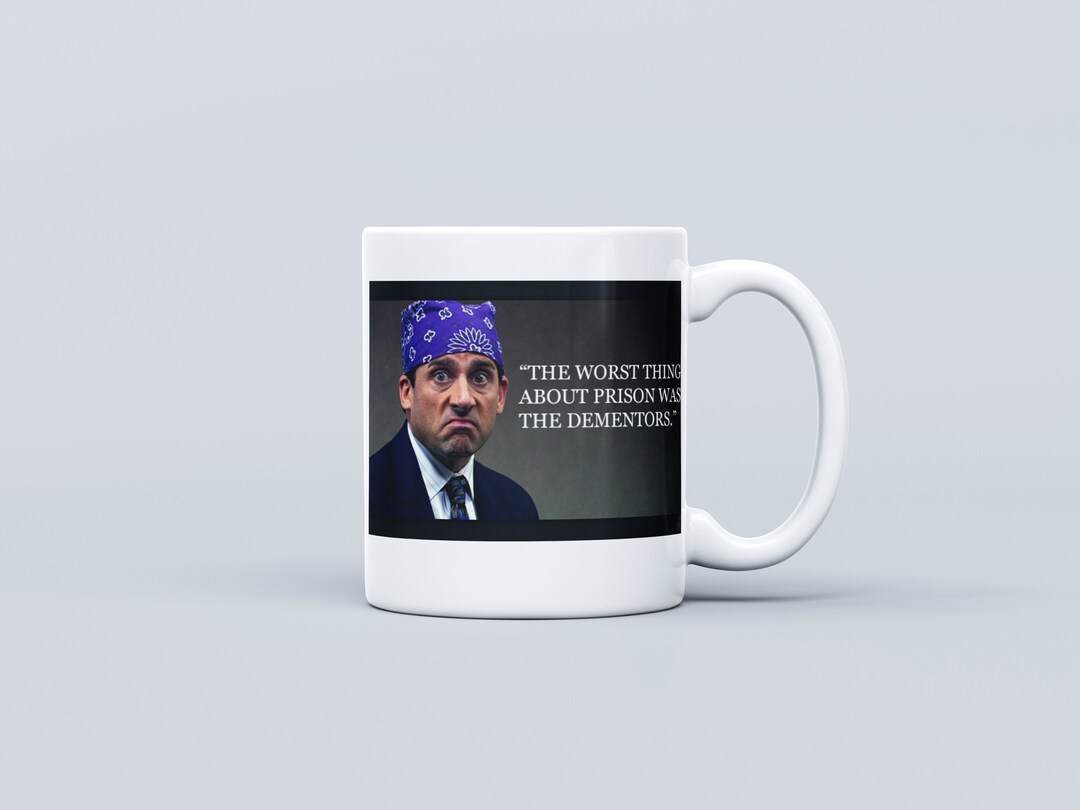 Michael Scott / Prison Mike Coffee Mug - Etsy
