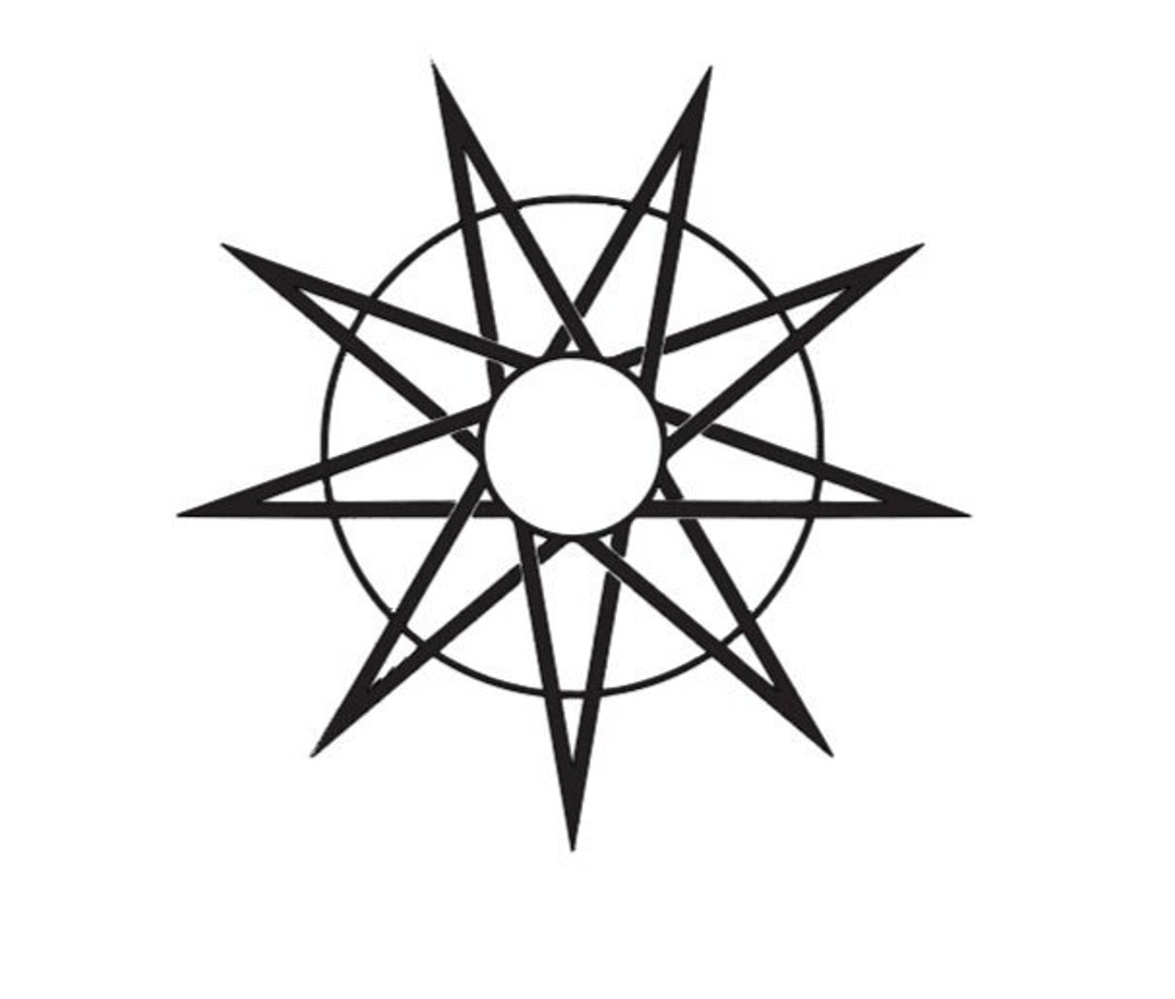 Slipknot Nine-pointed Star Vinyl Decal - Etsy