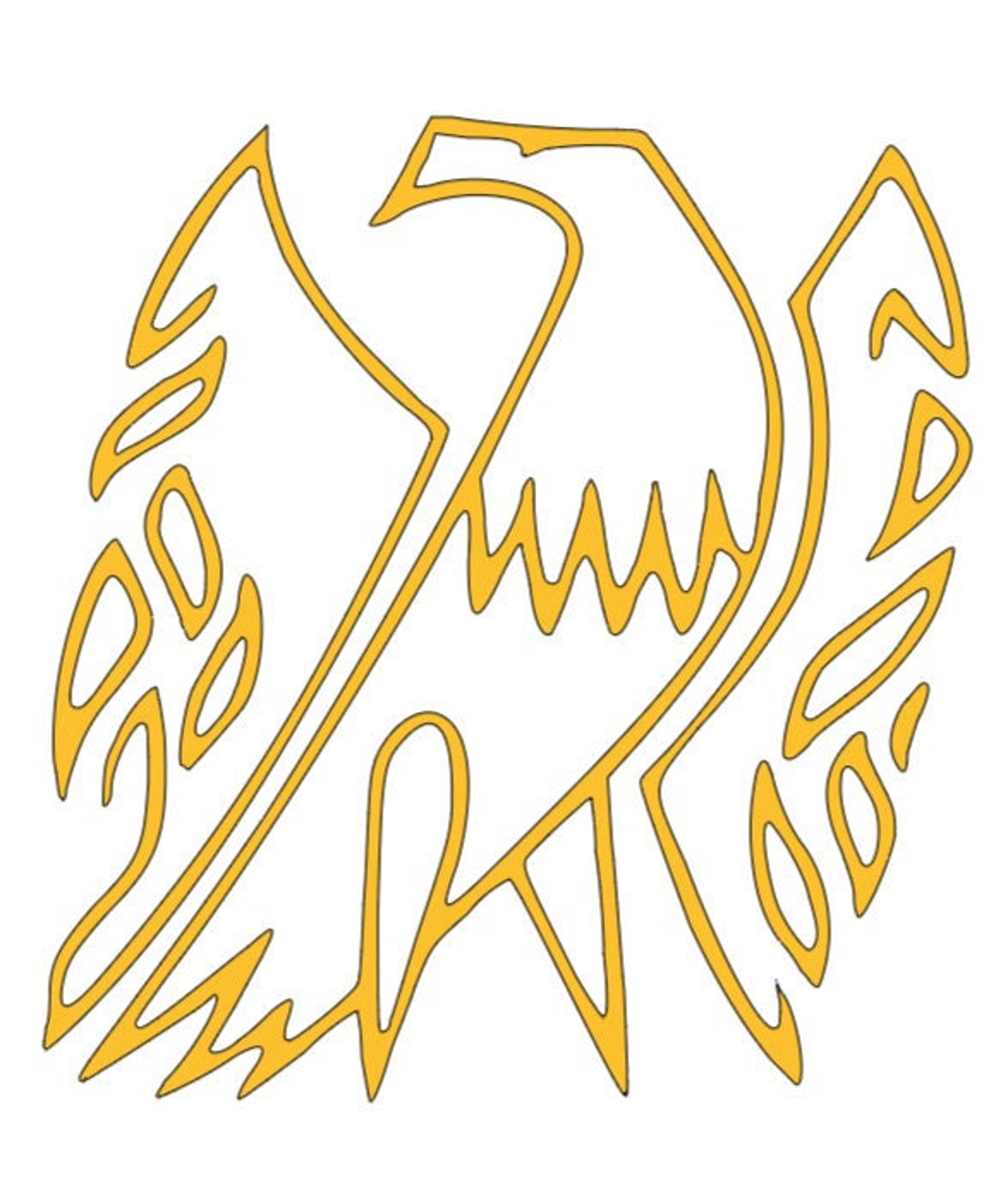 Vinyl Gibson Firebird Logo Decal - Etsy