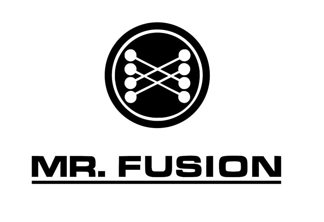 Mr. Fusion Vinyl Decal - Etsy