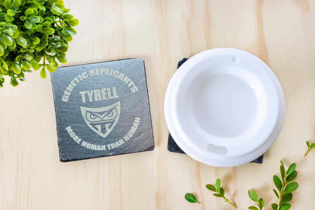 Tyrell Corporation 'more Human Than Human' Logo Laser-engraved Slate ...