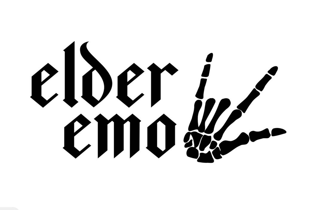 Elder Emo Vinyl Decal - Etsy