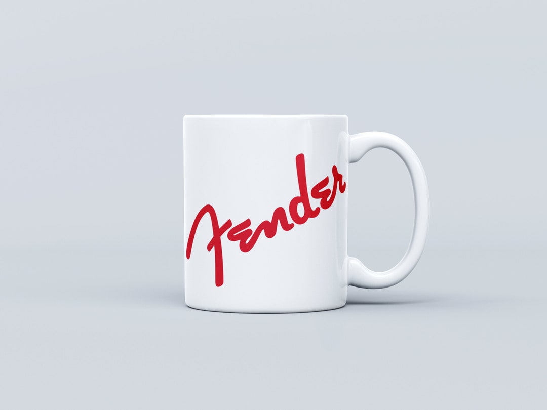 Fender Guitars Logo Coffee Mug - Etsy