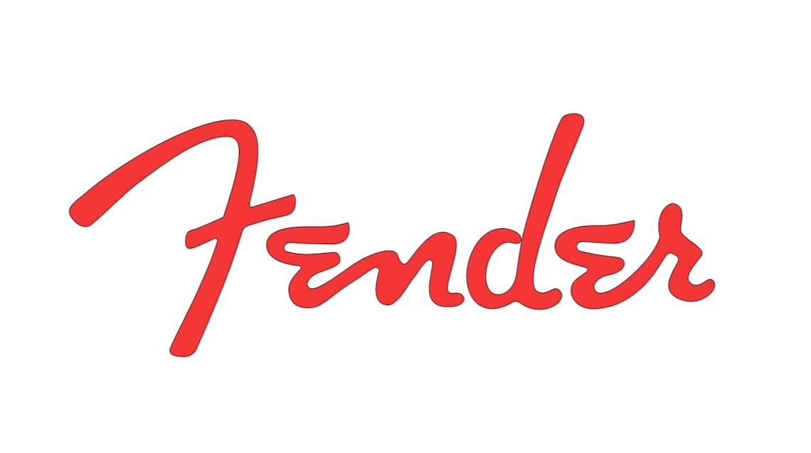 Fender Logo Vinyl Decal | Etsy
