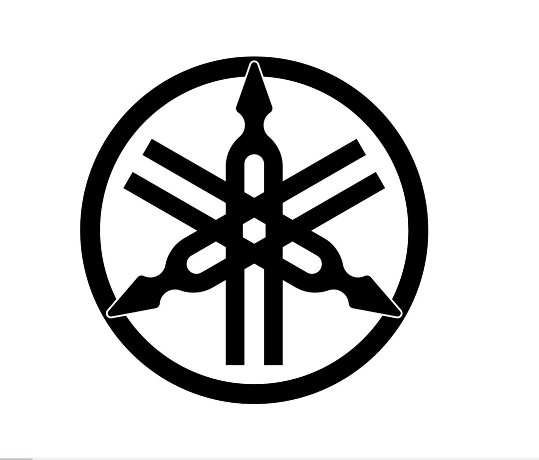 Yamaha Classic Round Logo Vinyl Decal - Etsy
