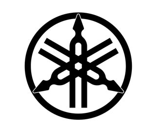 Classic Yamaha Logo Vinyl Decal - Etsy