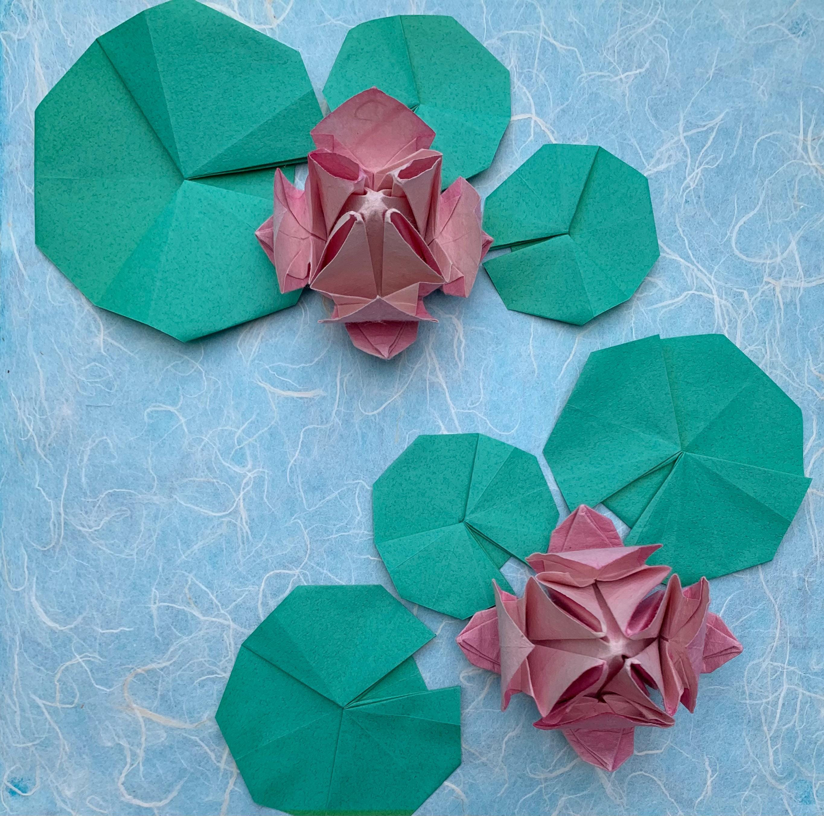 Origami Compose, Paper Lotus for Decoration - Etsy