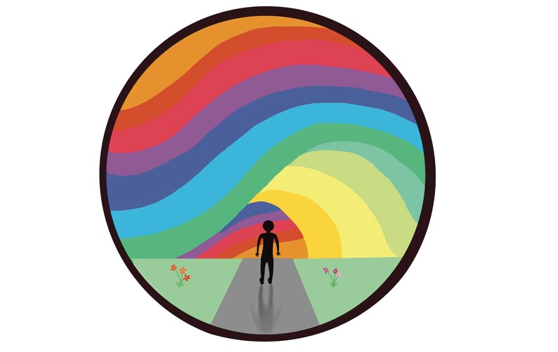 Wonder World Colorful Aesthetic Sticker - Etsy