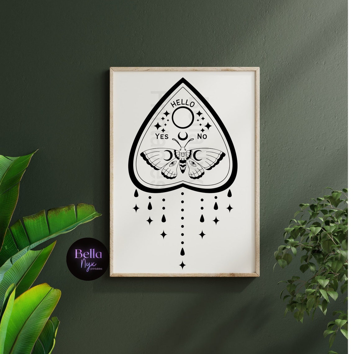 Planchette Svg Ouija Board Planchette Design Witchy - Etsy