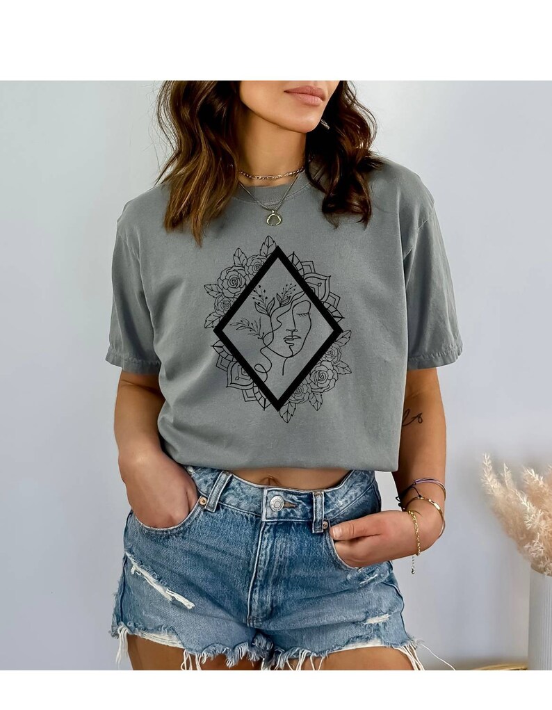 Women Line Art Svg Feminine Boho Line Art Girly Tshirt - Etsy Finland