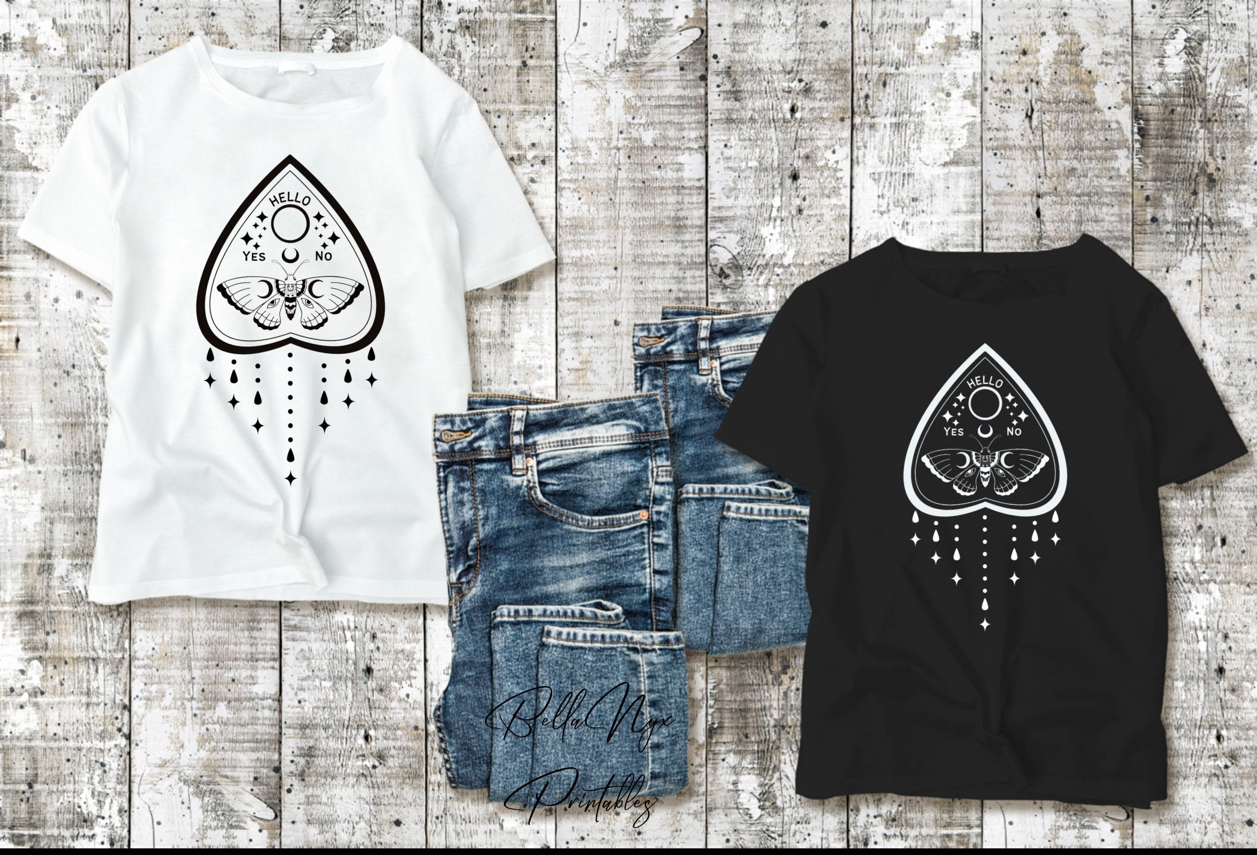 Planchette Svg Ouija Board Planchette Design Witchy - Etsy