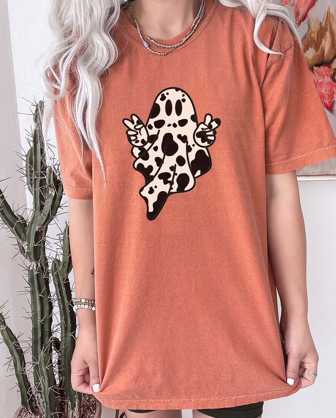 Ghost PNG, Peace Ghost, Hippie Ghost, Cowboy Ghost, Leopard Print Ghost ...