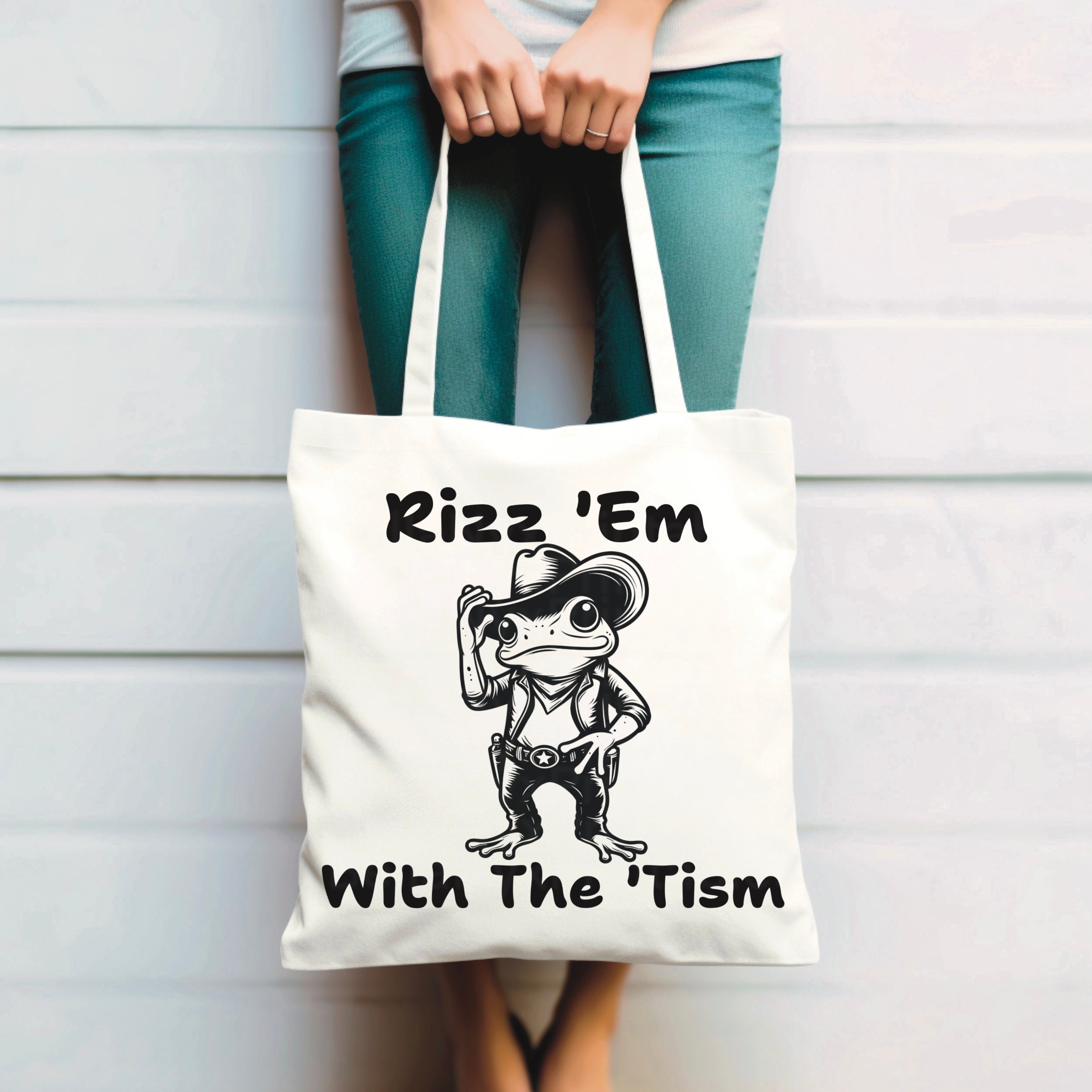 Cowboy Frog Rizz 'em With the 'tism SVG PNG (digital Download) - Etsy