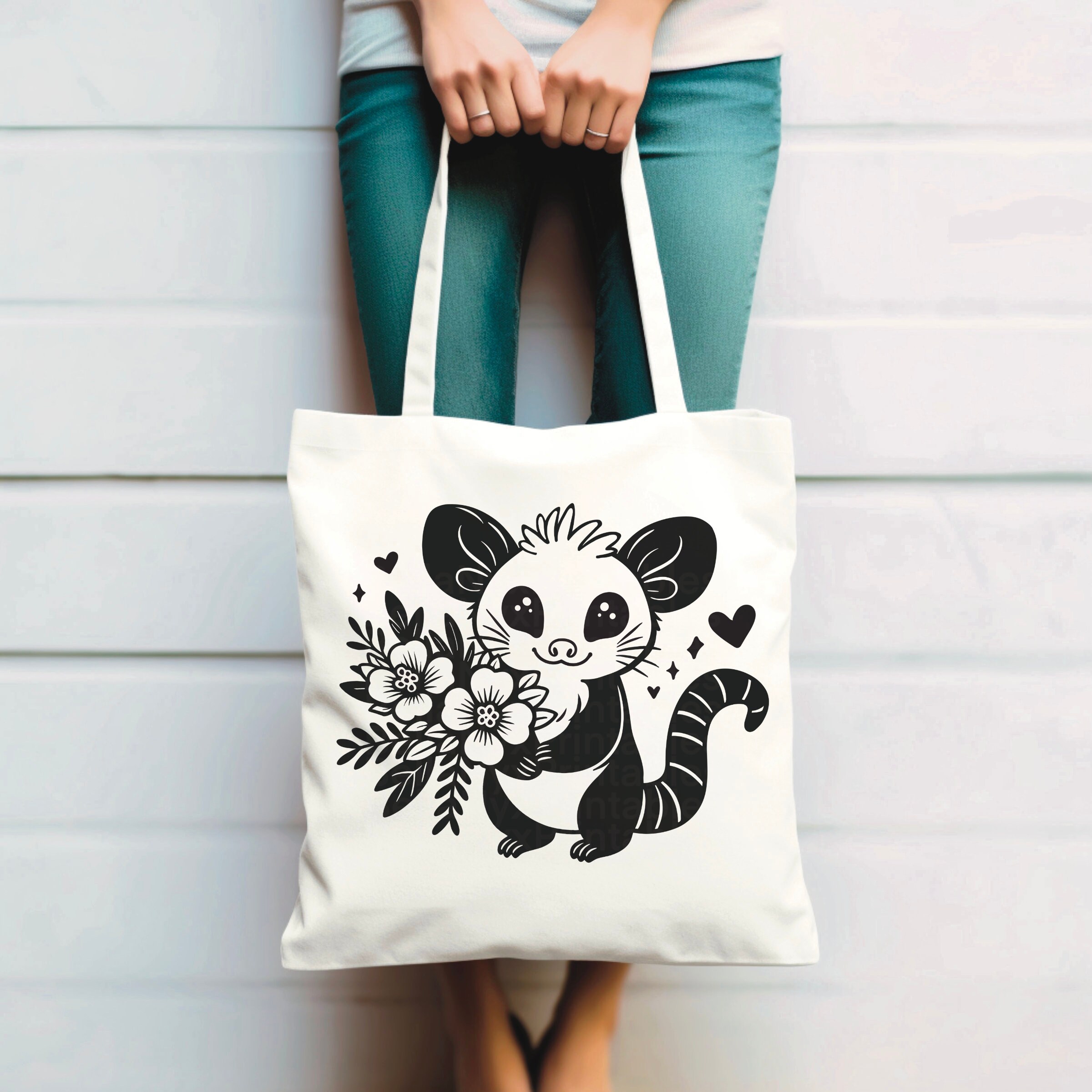 Opossum SVG, Cute Opossum, Possum SVG, Opossum Cut File, Digital ...