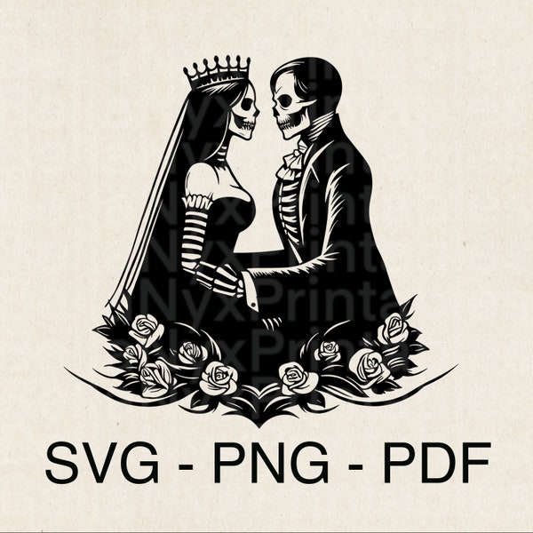 Skeleton Bride Groom - Etsy