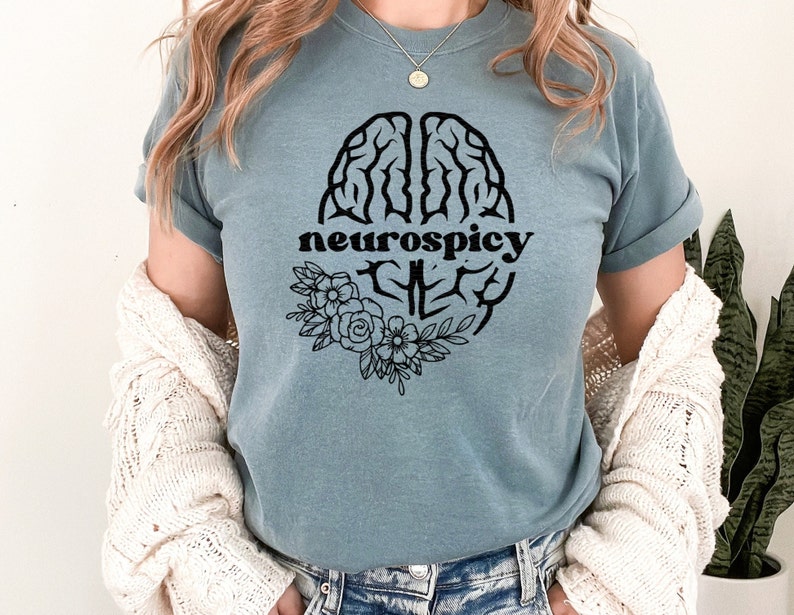 Neurospicy Brain SVG: Neurodivergent Autism PNG (digital Download) - Etsy