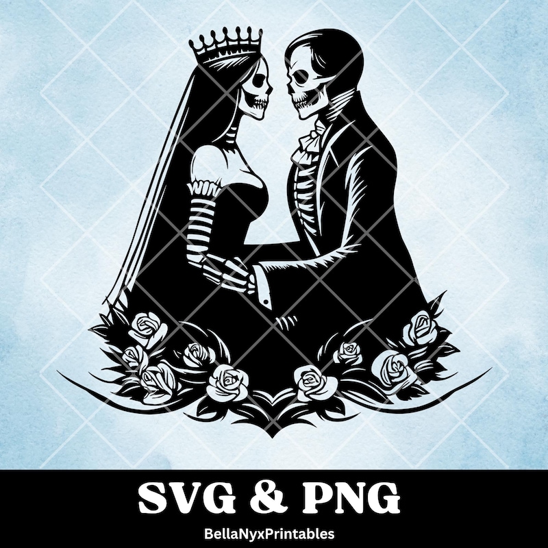 Skeleton Bride Groom - Etsy