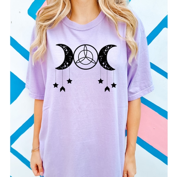 Triple Moon Svg - Etsy