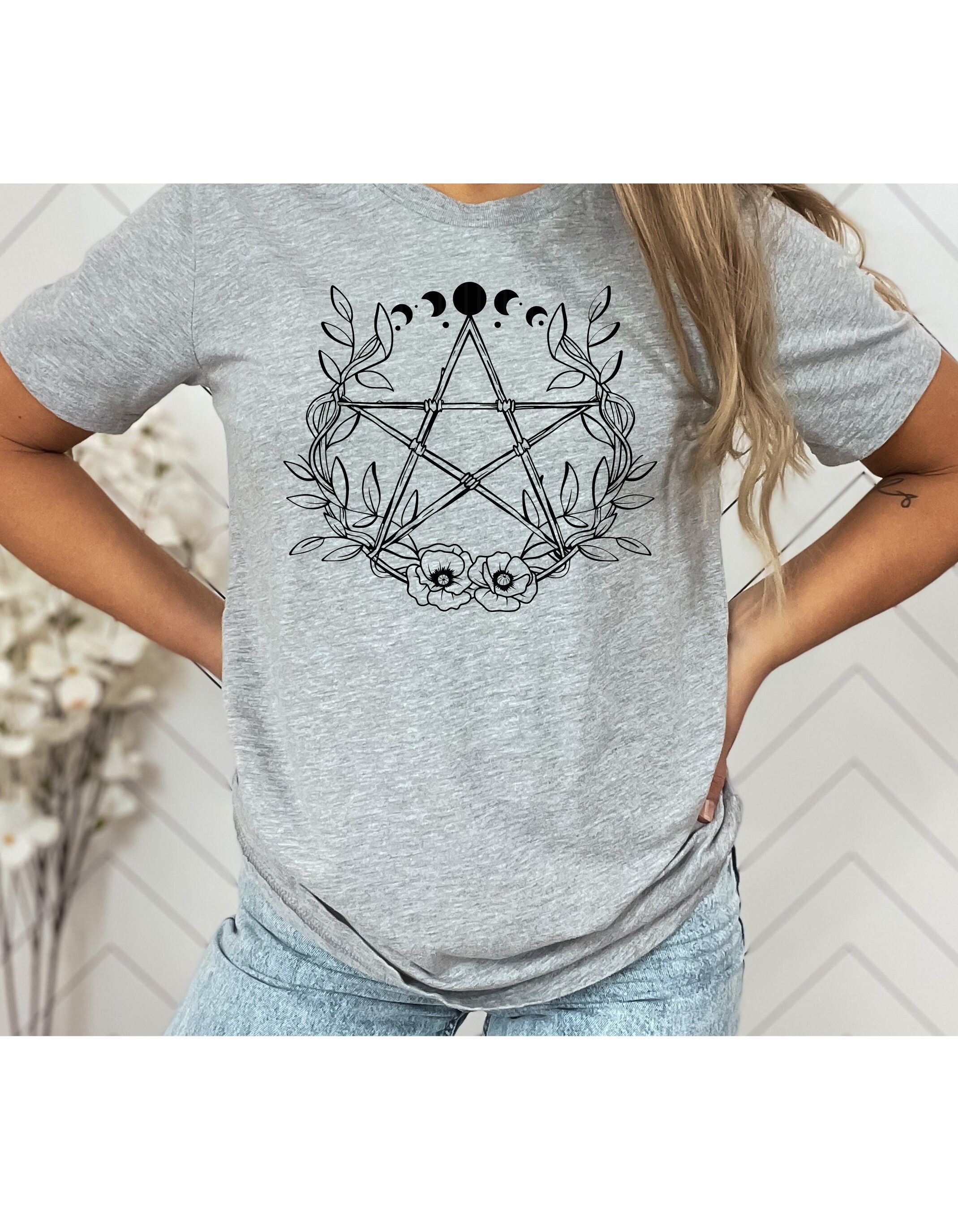 Celestial Pentagram SVG PNG: Digital Download for Cricut Cutting ...