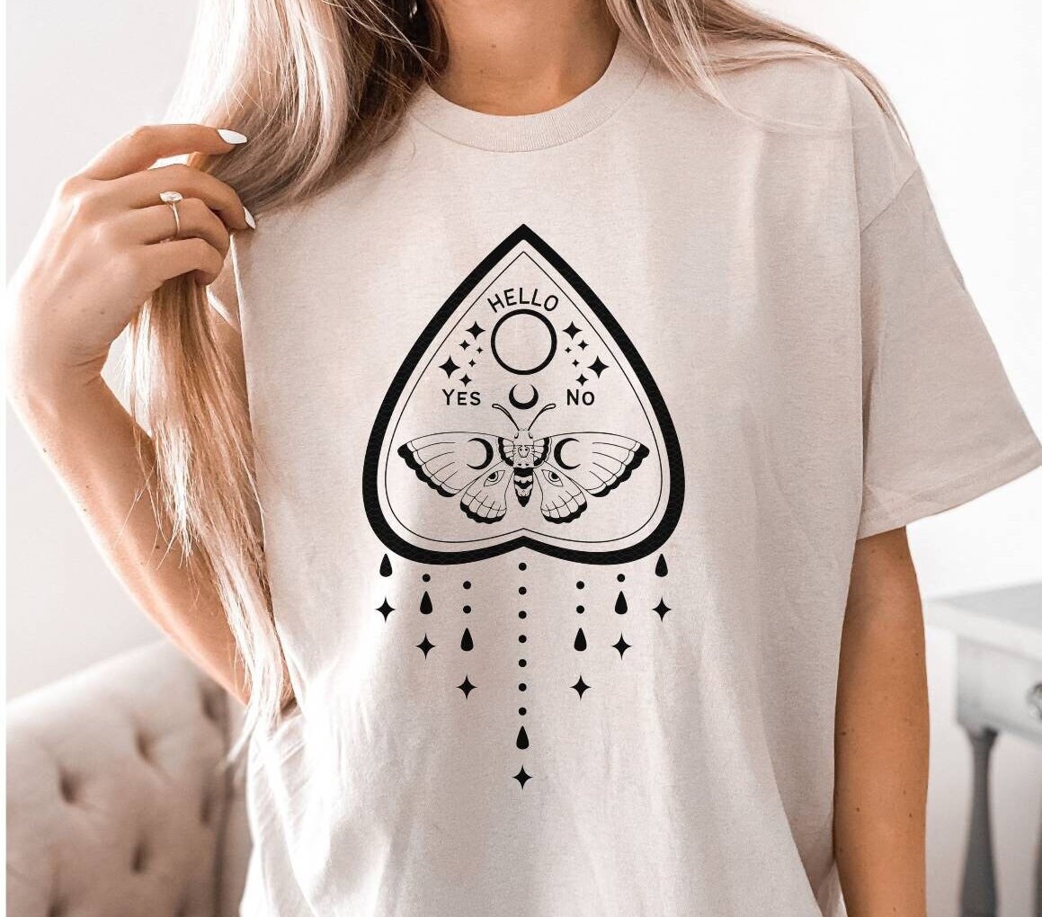 Planchette Svg Ouija Board Planchette Design Witchy - Etsy