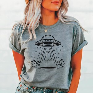 UFO Ghost Abduction SVG, Alien Space Ship SVG, Ghost Svg, Funny ...