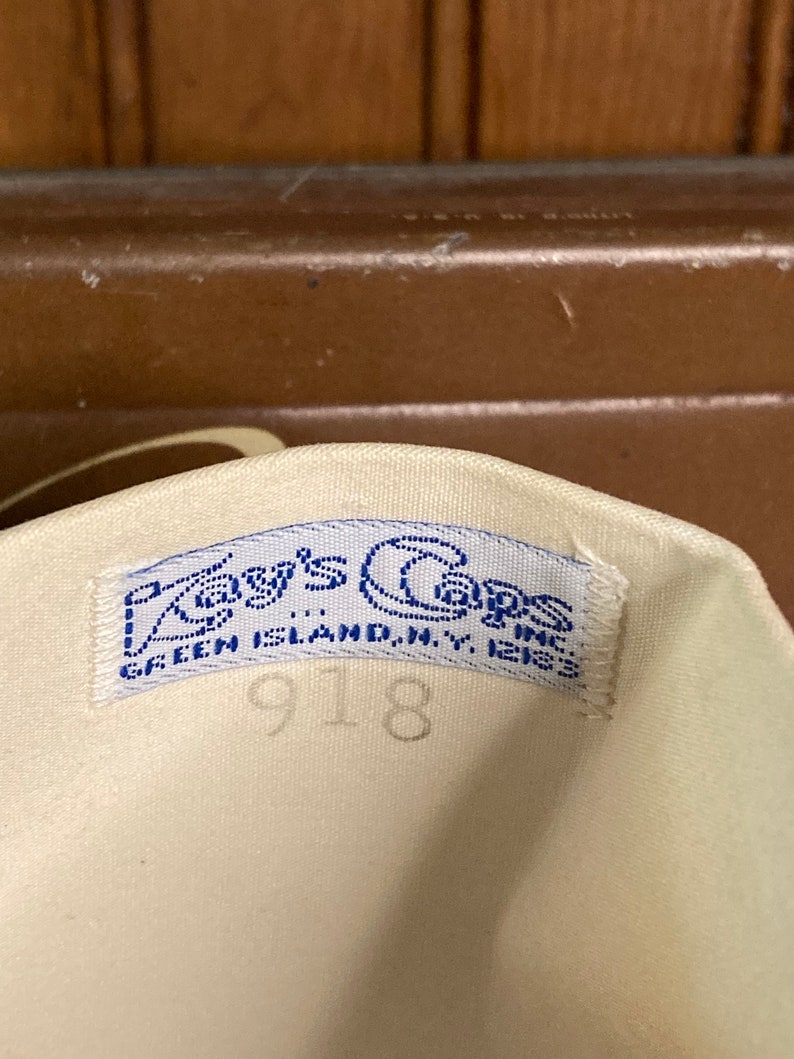 Kay's Caps Nurse Cap With Red and Blue Velvet Stripes & Samaritan First ...