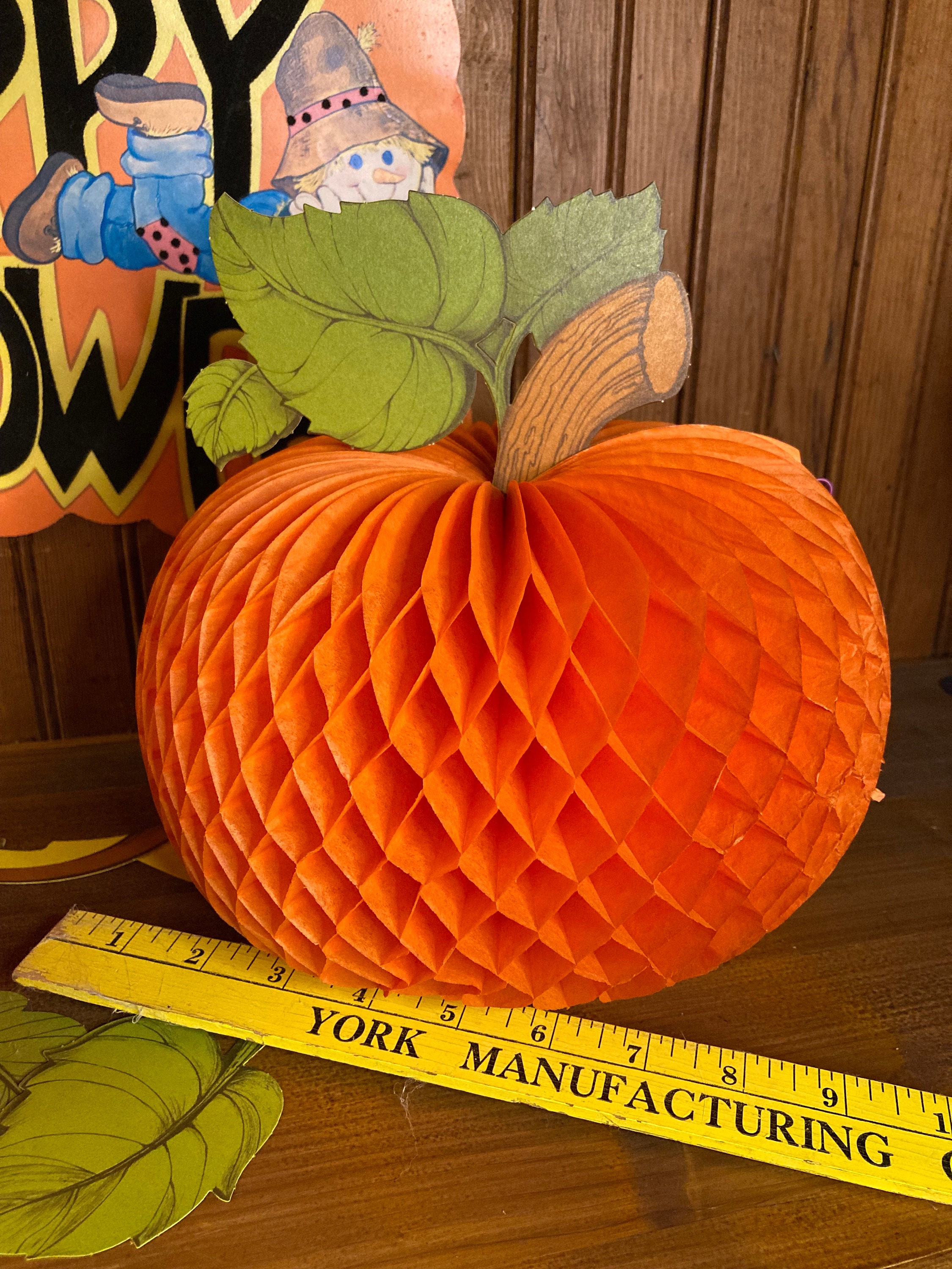 Vintage 1960s Hallmark Pumpkin Centerpiece - Etsy