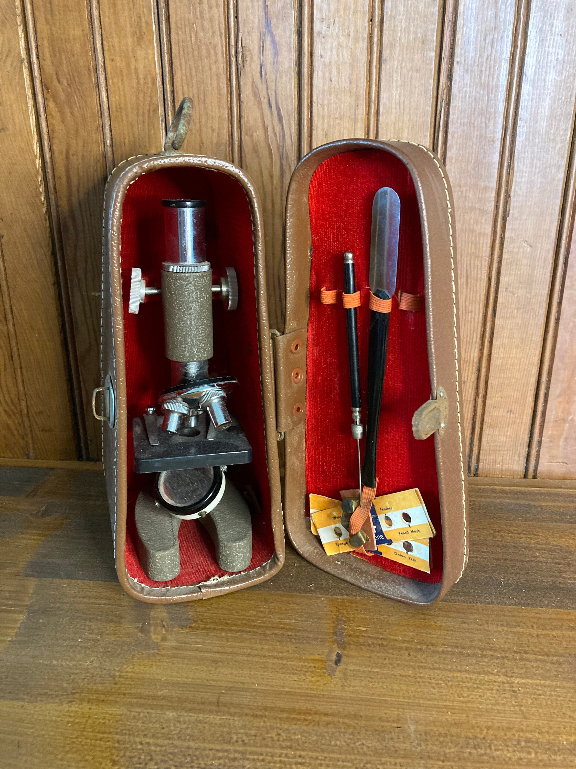 BACK TO SCHOOL Vintage Child's Microscope - Etsy