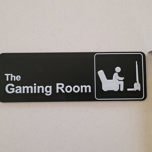 Gaming Room Door Sign - Etsy